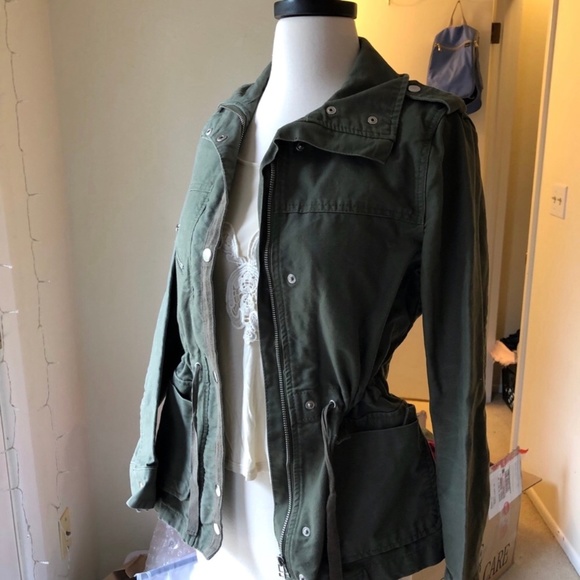 H&M | Jackets & Coats | Hm Army Green Jacket | Poshmark